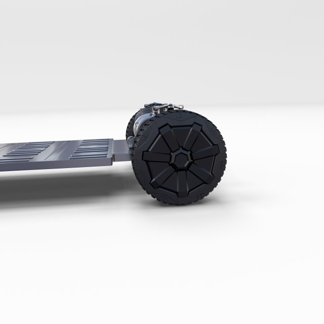 tesla cybertruck chassis 3D Model in Parts of auto 3DExport