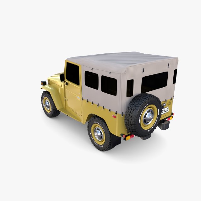 Generic 4x4 car v2 3D Model in SUV 3DExport