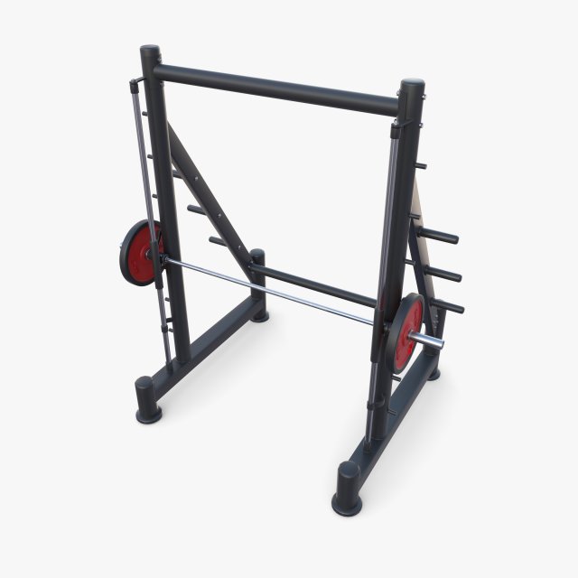 Smith machine 3D Model in Sports Equipment 3DExport