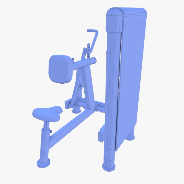 Rowing machine 3D Model in Sports Equipment 3DExport