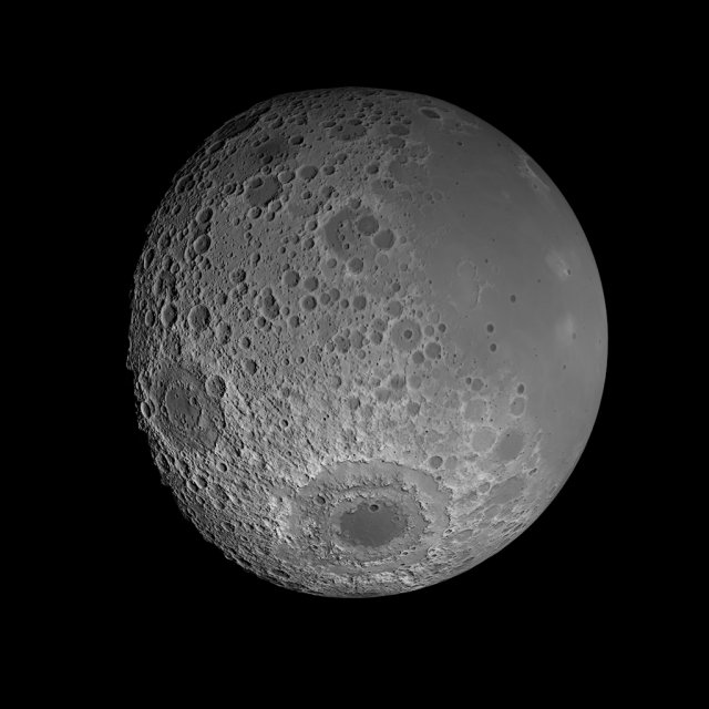 23k realistic moon 3D Model in Planets 3DExport