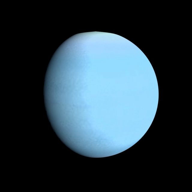 animated uranus model 3D Model in Planets 3DExport