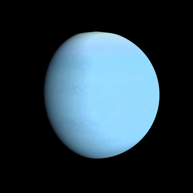 animated uranus model 3D Model in Planets 3DExport