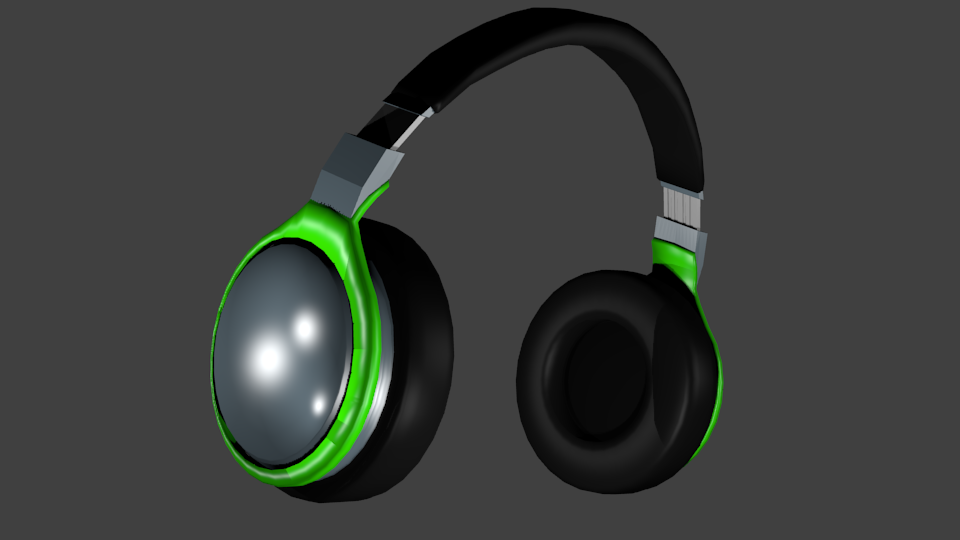 headset 3D Models in Audio 3DExport