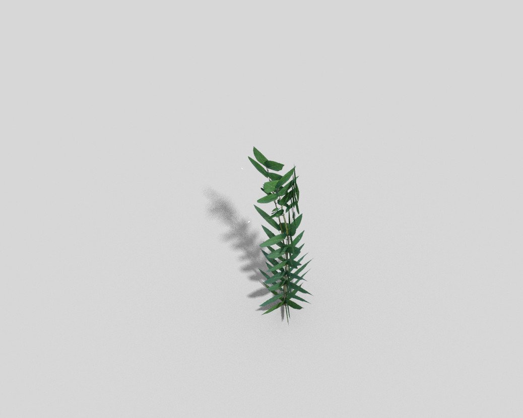 low poly plant 3D Models in Grass and Ground Cover 3DExport