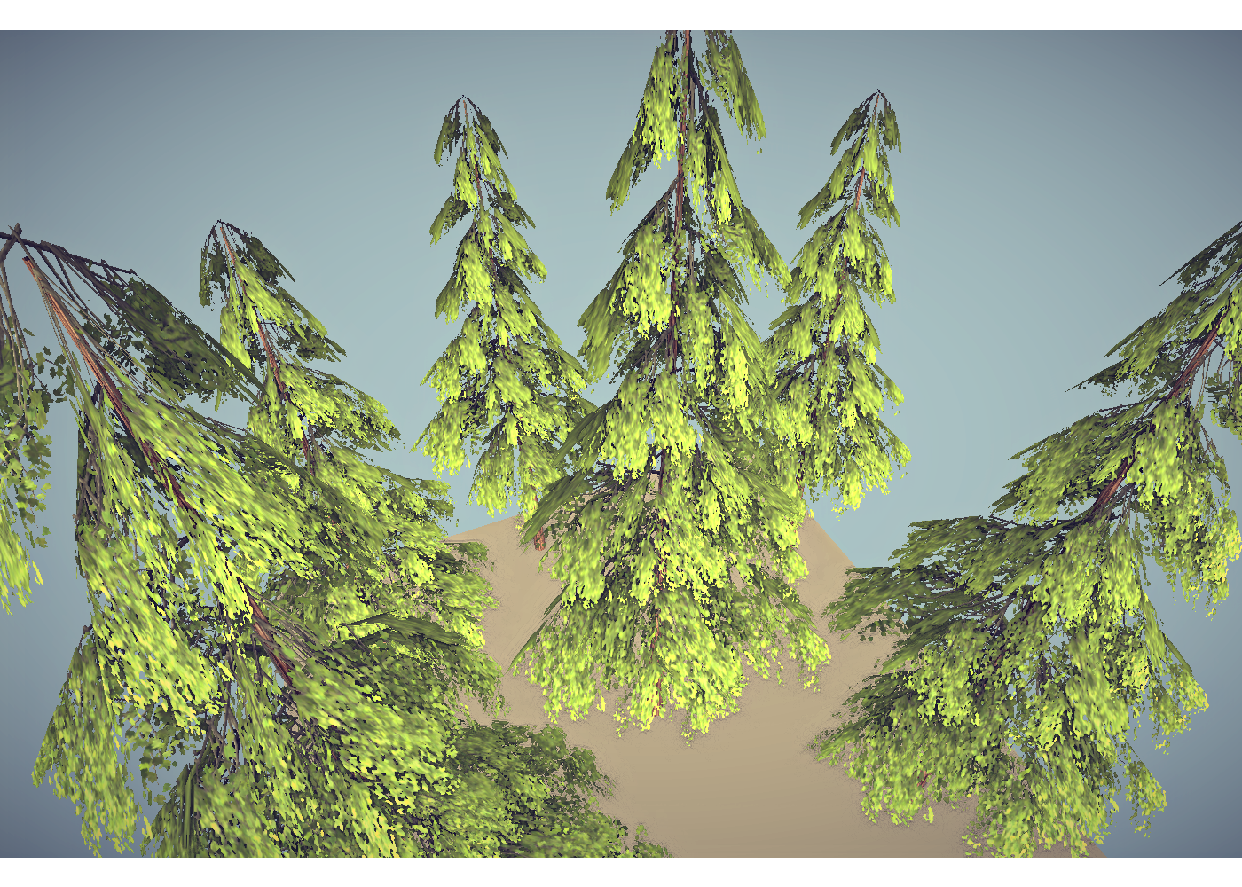 low poly pine tree 3D Models in Small Plants 3DExport
