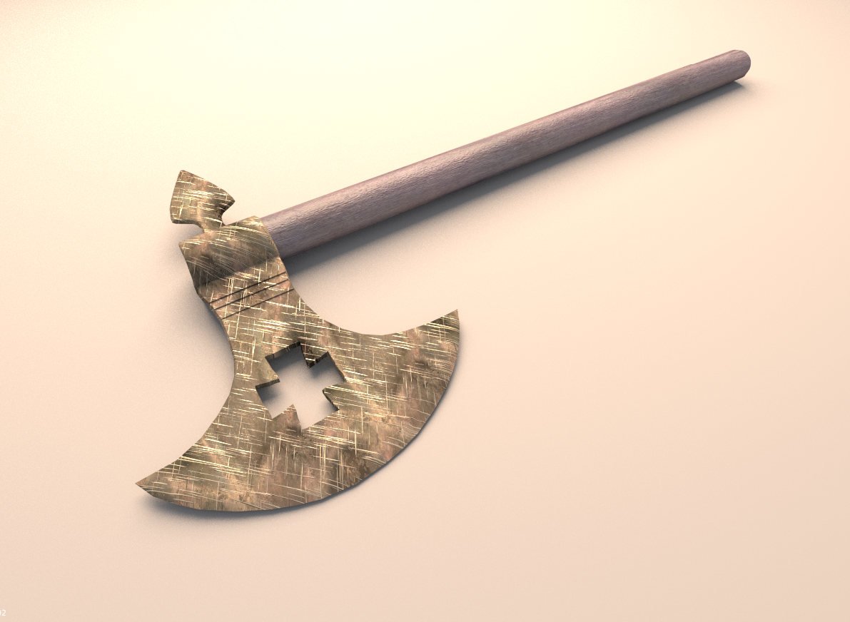 medieval rusty axe 3D Models in Melee 3DExport