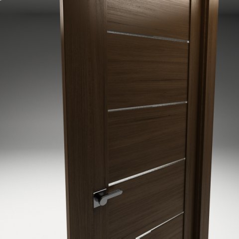 high tech door 3D Model in Outdoor items 3DExport