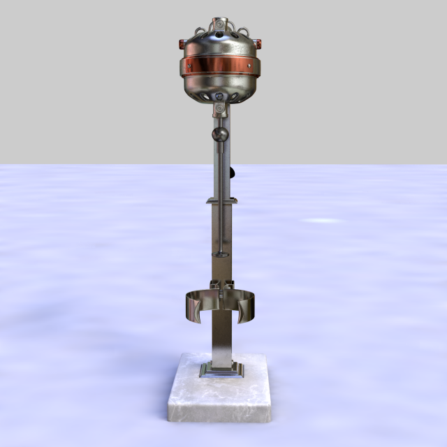 malt mixer circa 1915 3D Model in Cookware Tools 3DExport