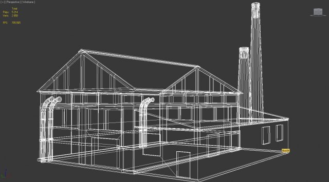 factory Free 3D Model in Buildings 3DExport