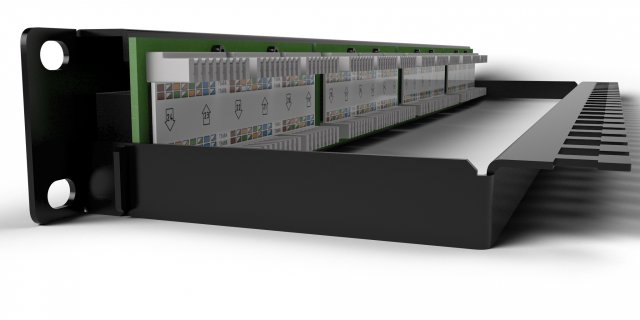 patch panel 3D Model in Computer 3DExport