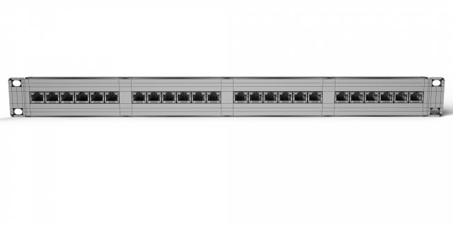 patch panel 3D Model in Computer 3DExport