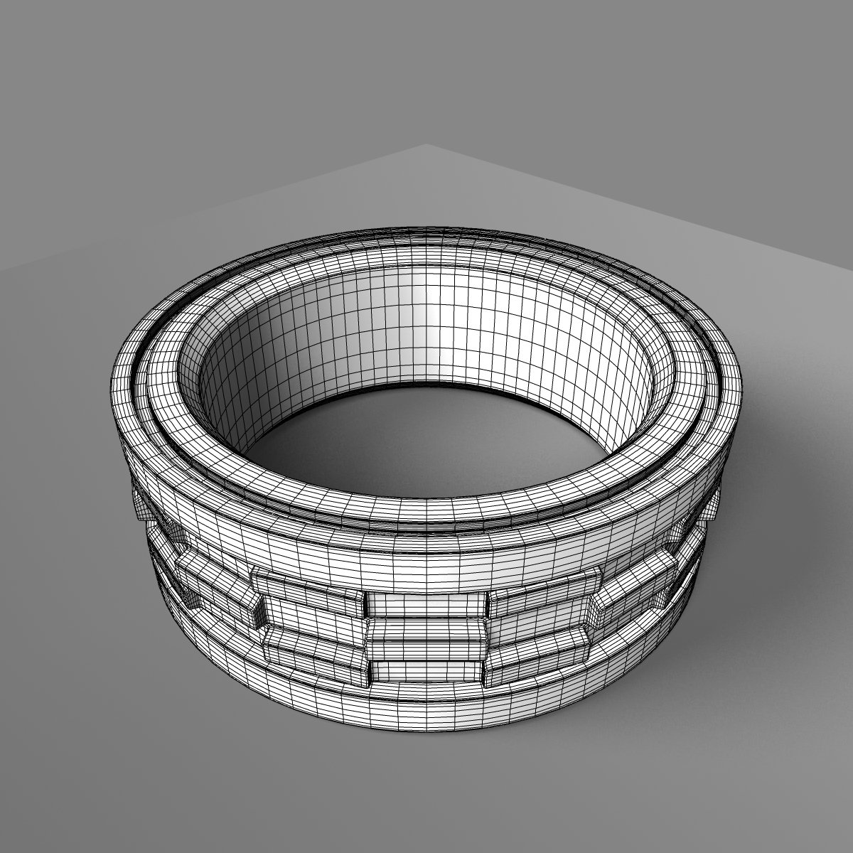 steel ring 3D Models in Jewellery 3DExport