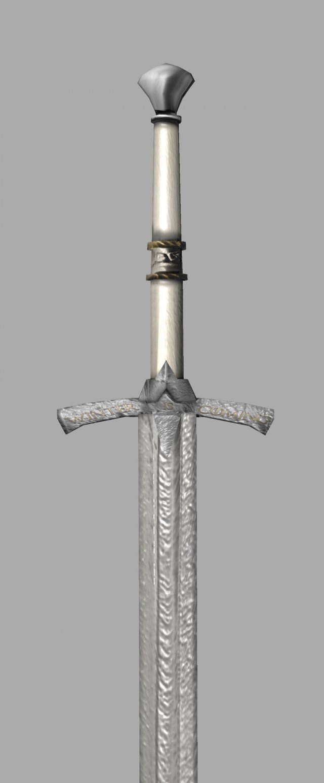 winter sword 3D Model in Heavy Weapon 3DExport