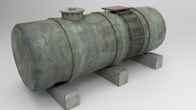 oil tank 3D Model in Other 3DExport