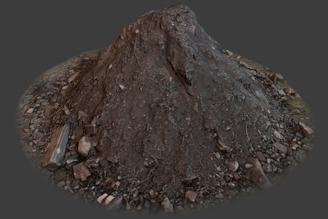 garbage pile 3D Model in Landscapes 3DExport