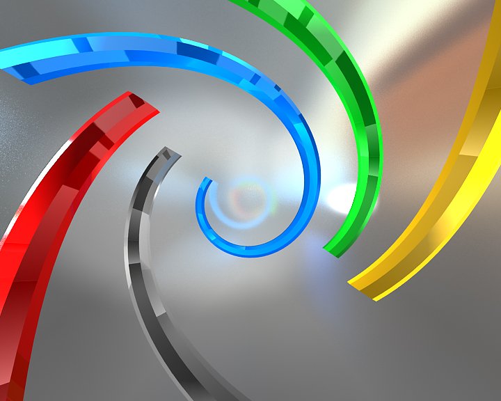 Olympic Rings 3d