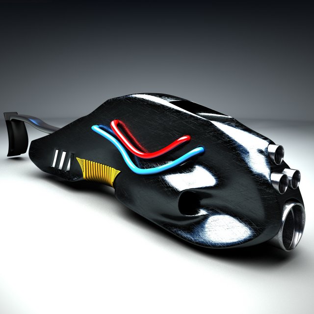 space grenade 3D Model in Grenade Launchers 3DExport