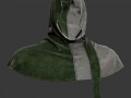 hood 3D Model in Helmet 3DExport