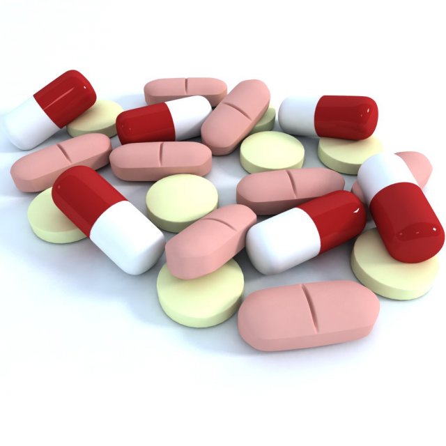 medicine 3D Model in Medicines 3DExport