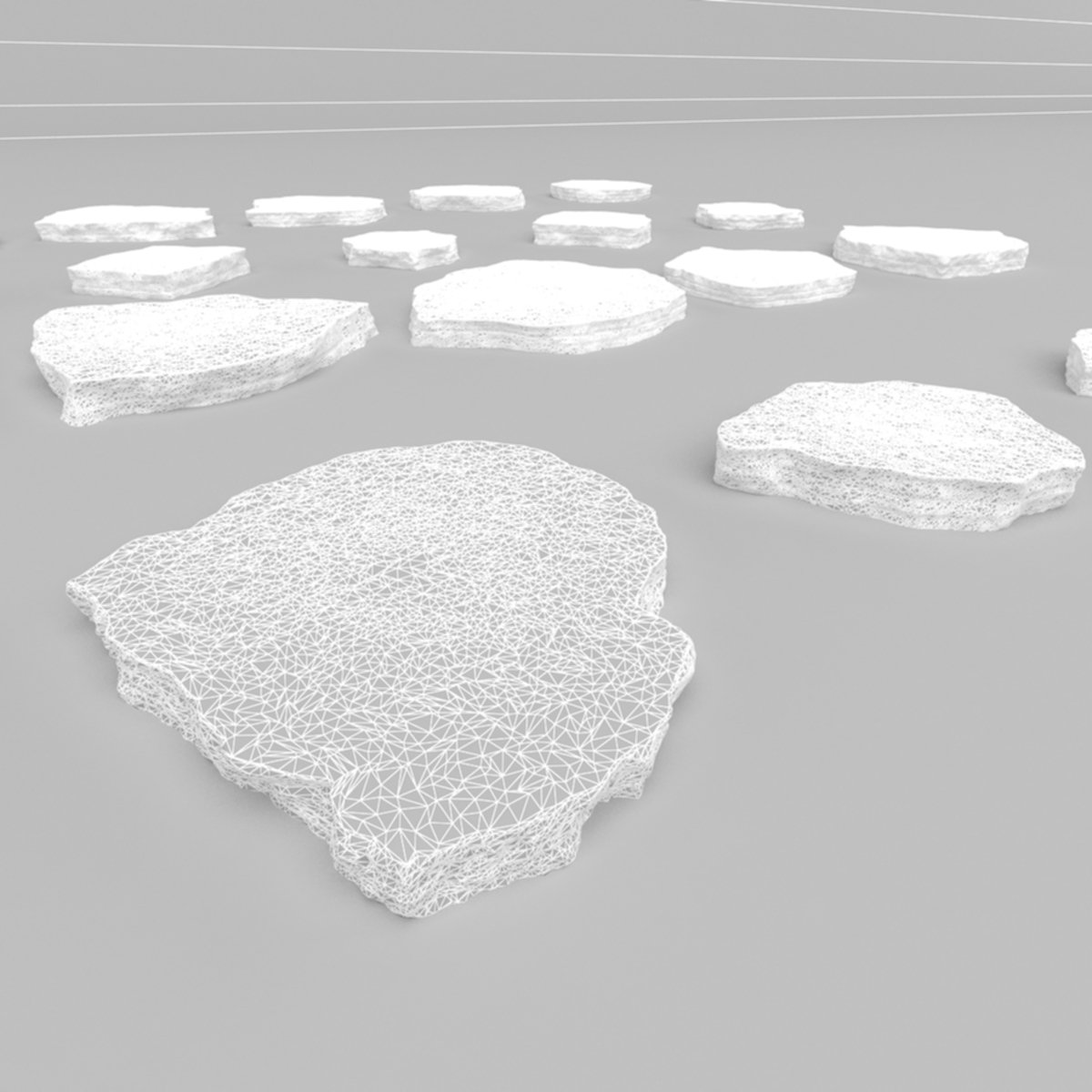 Sandstone 3D Model in Other 3DExport