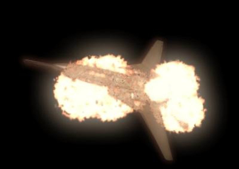 Jet Plane Explosion 3D Model in Fighter 3DExport