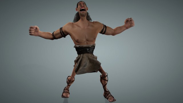 SHAMSHON 3D Model in Man 3DExport