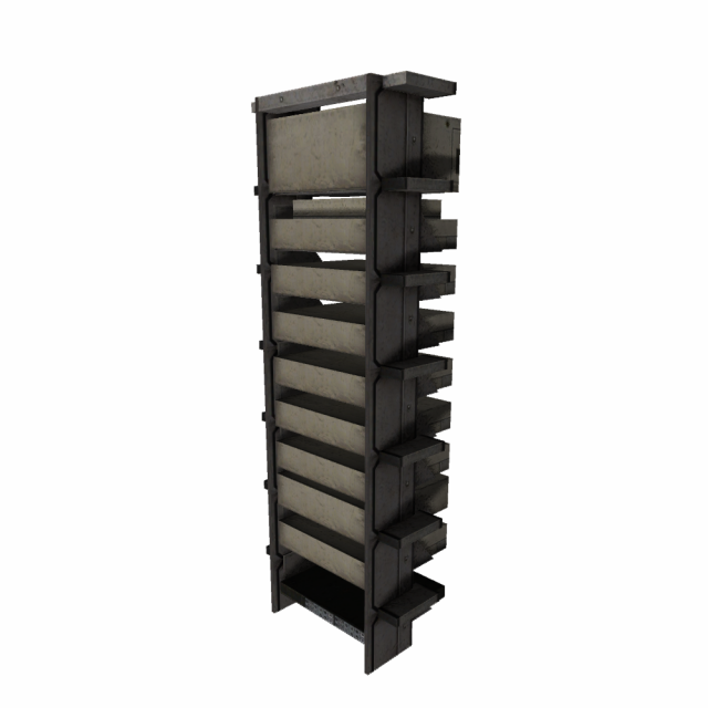 server rack low poly 3D Model in Other 3DExport