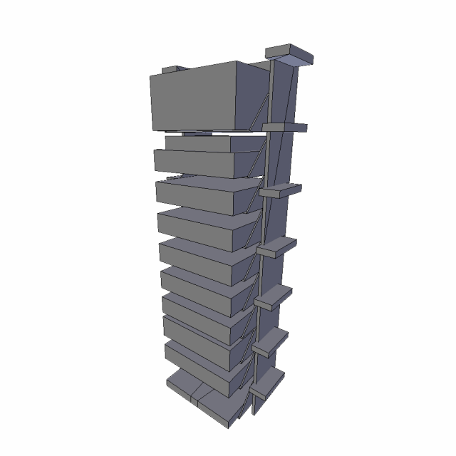 server rack low poly 3D Model in Other 3DExport