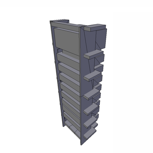 server rack low poly 3D Model in Other 3DExport