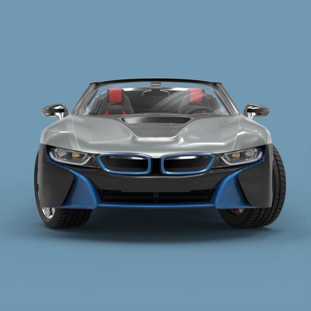 convertible sport car 3D Model in Sport Cars 3DExport