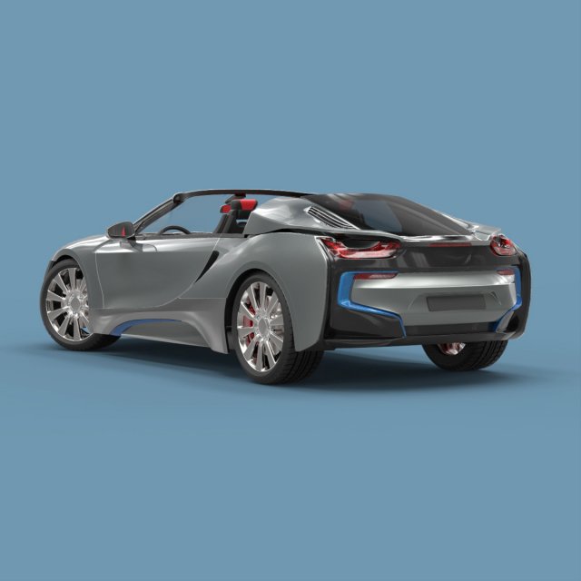 convertible sport car 3D Model in Sport Cars 3DExport