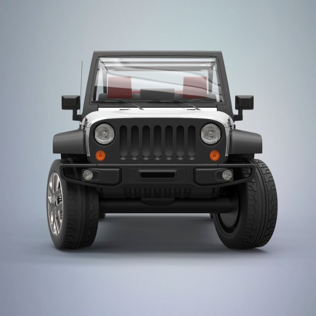 jeep 3D Model in Sport Cars 3DExport