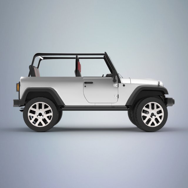 jeep 3D Model in Sport Cars 3DExport