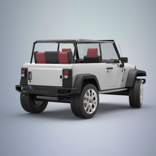 jeep 3D Model in Sport Cars 3DExport