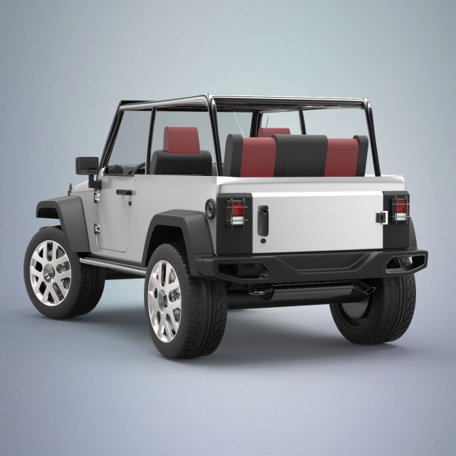 jeep 3D Model in Sport Cars 3DExport