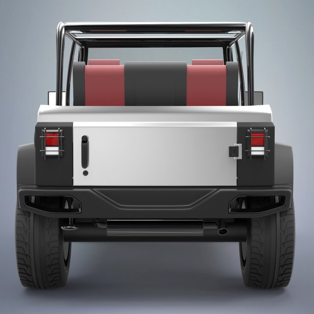 jeep 3D Model in Sport Cars 3DExport