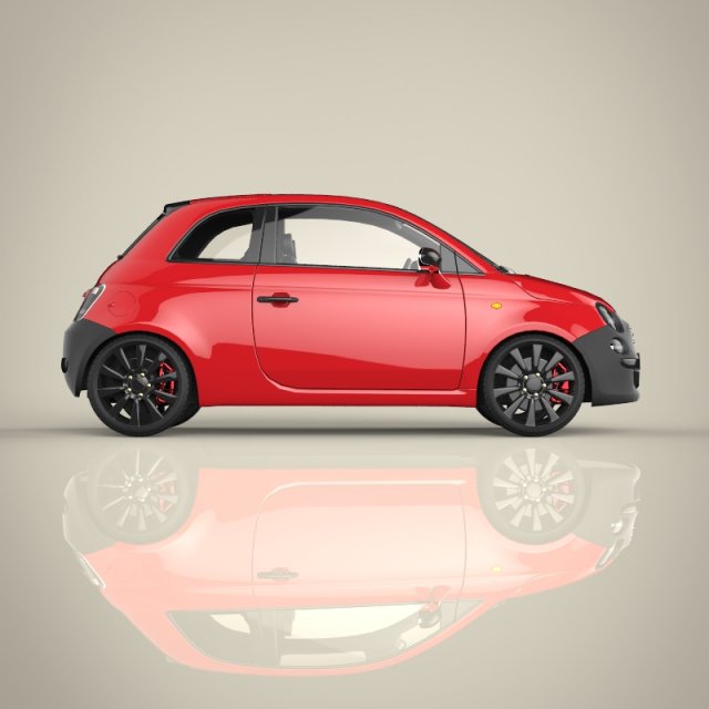 mini classic 3D Model in Concept 3DExport