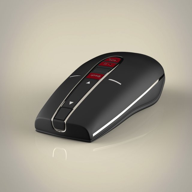 wireless mouse 3D Model in Computer 3DExport