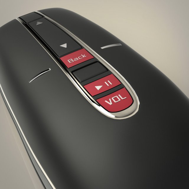 wireless mouse 3D Model in Computer 3DExport