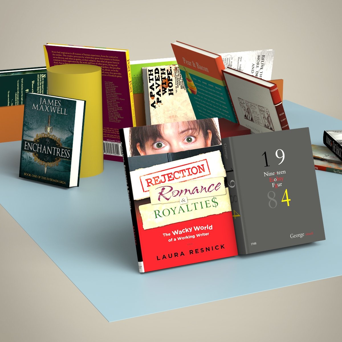 books set 3D Models in Decoration 3DExport
