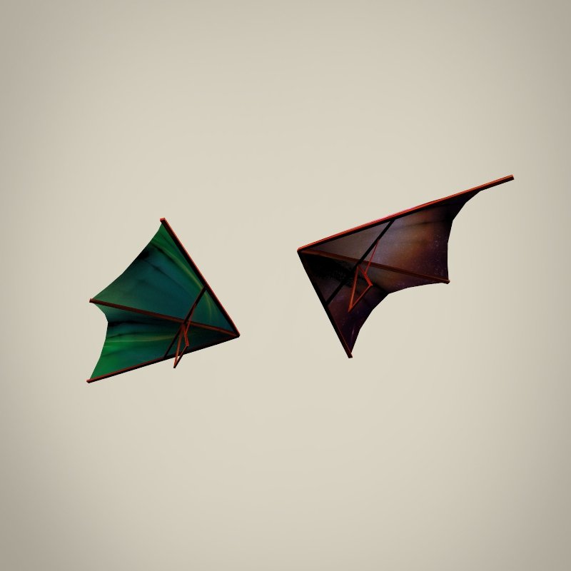 Hang Glider 3D Model in Sport 3DExport