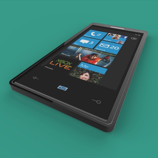 smart phone 3D Model in Phone and Cell Phone 3DExport