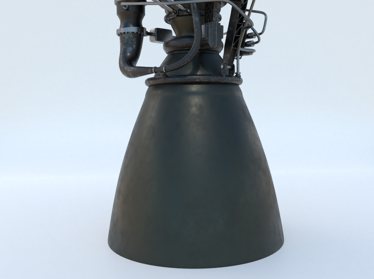 spacex raptor rocket engine 3D Models in Real Spacecraft 3DExport