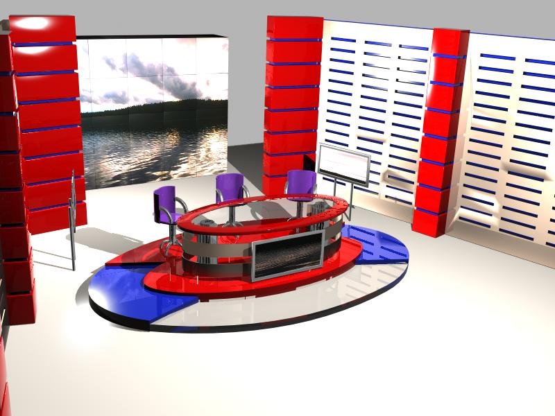 Tv Set Design Model
