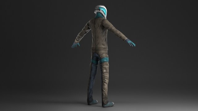 mobile game character 3D Model in Man 3DExport