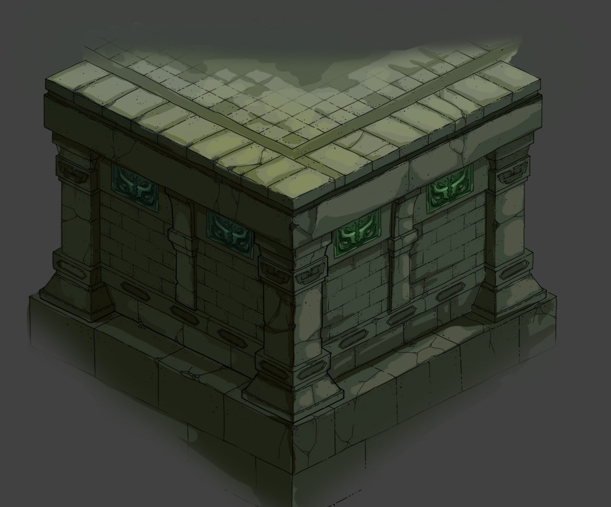 game model - underground platform connected to the 3D Models in ...
