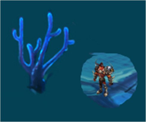 seabed arena game model plant 01 3D Models in Decoration 3DExport