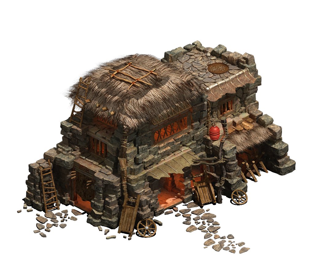 desert - straw house 3D Models in Decoration 3DExport