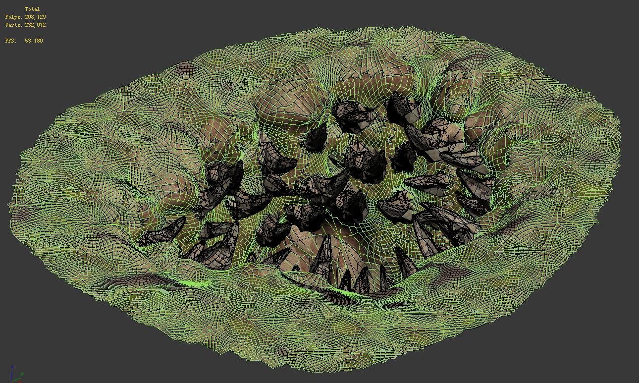 full of teeth - cave 3D Models in Decoration 3DExport